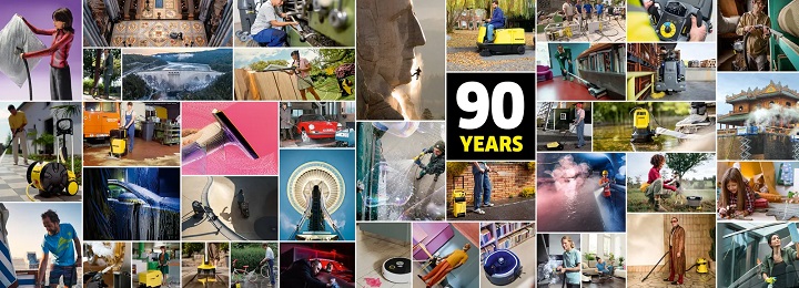 KÄRCHER slaví 90 let - KÄRCHER SATTER - vysavače, vysokotlaké čističe ...